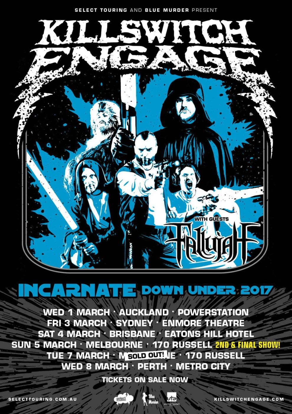 [NEWS][TOUR] KILLSWITCH ENGAGE MELBOURNE SHOW SOLD OUT ALREADY! | HEAVY ...