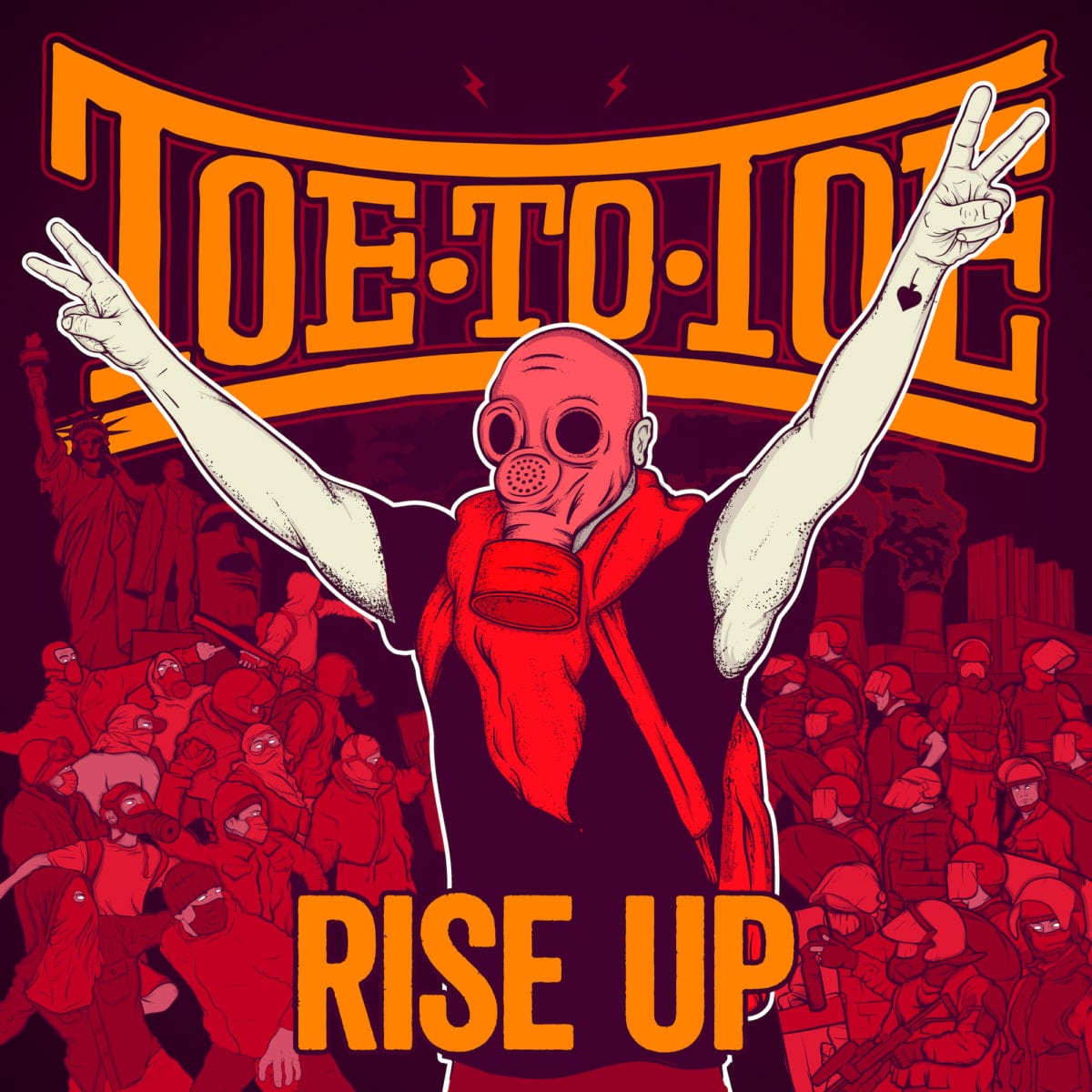 [ALBUM REVIEW] TOE TO TOE: Rise Up | HEAVY Magazine