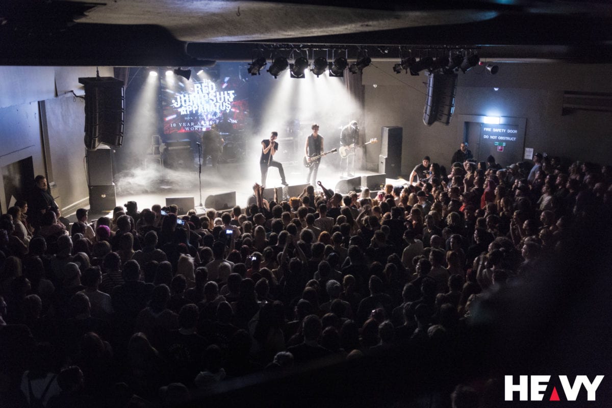 [PHOTOS] THE RED JUMPSUIT APPARATUS at Max Watt's, Melbourne. 12/5/17 ...