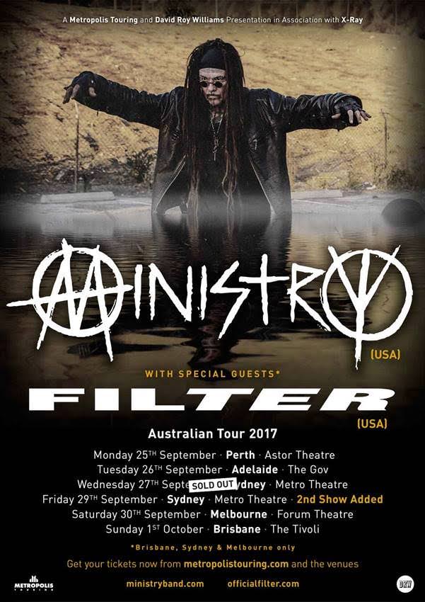 [AUS NEWS] MINISTRY Announce Second Sydney Show | HEAVY Magazine