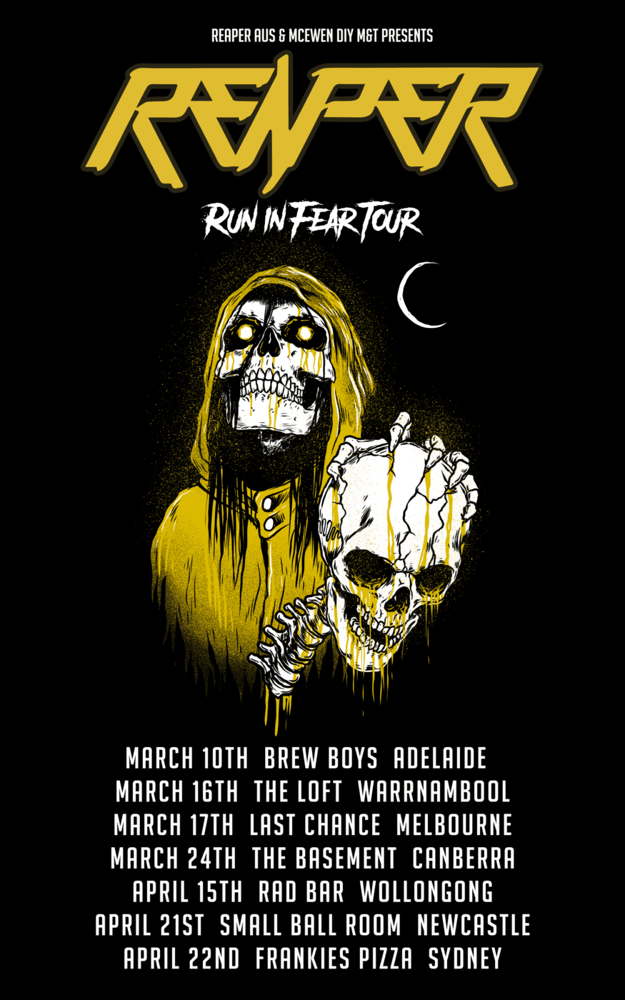 Thrash Band, REAPER, Are Ready For An Aussie Tour | HEAVY Magazine