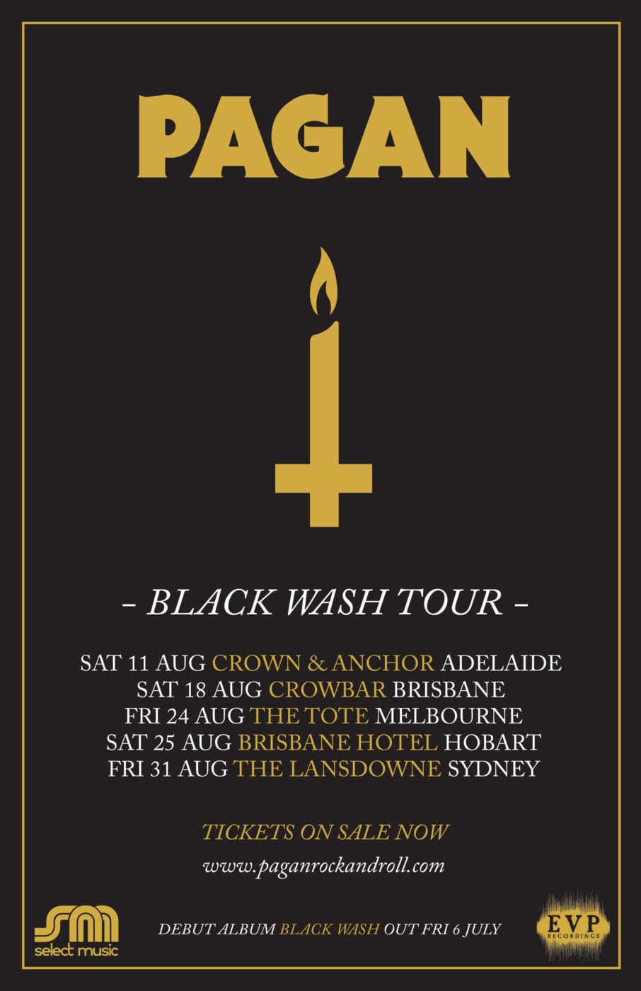 PAGAN Announce August Headline Tour in Support of Debut Album 'Black ...
