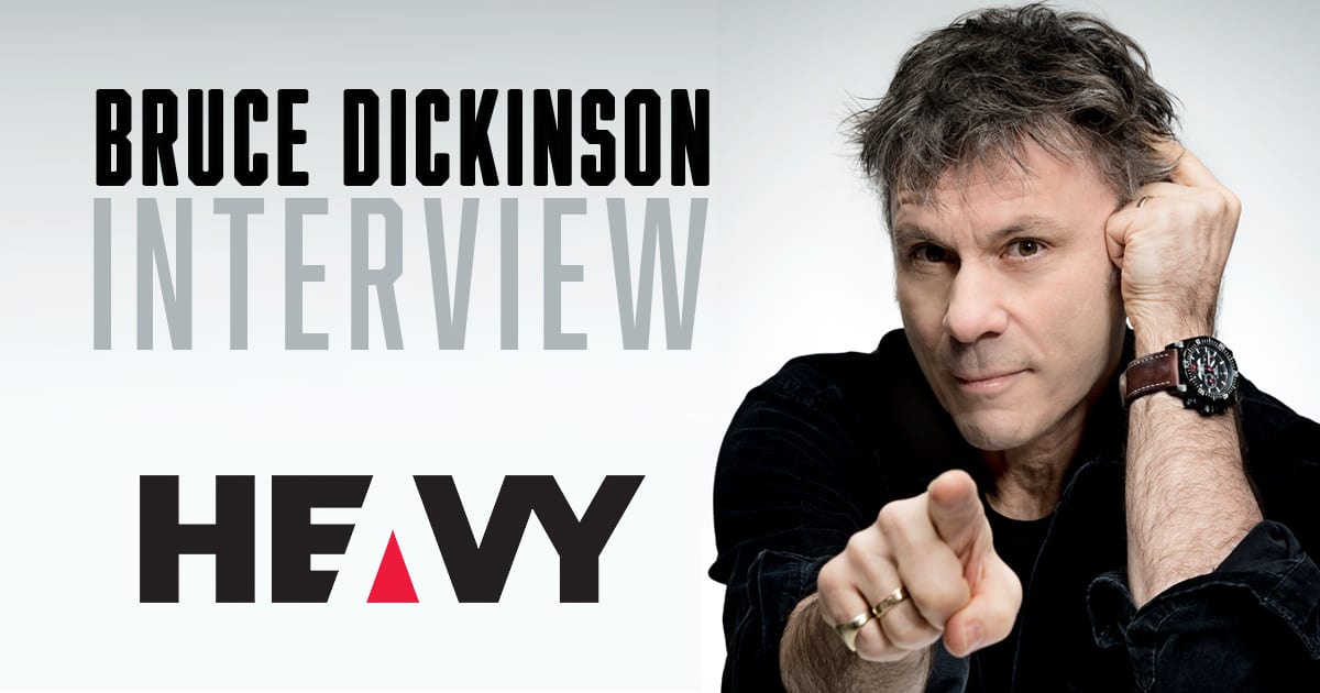 BRUCE DICKINSON - How to Make A Stadium As Big As Your Thumb | HEAVY ...