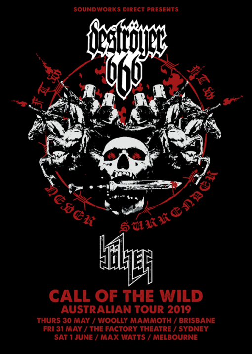 DESTROYER 666 And BOLZER Team Up For Australian Tour | HEAVY Magazine