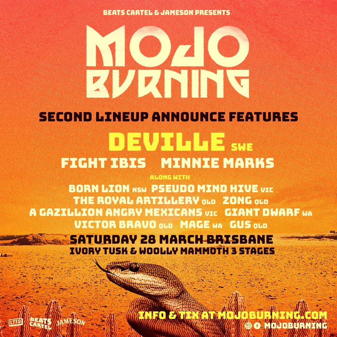 MOJO BURNING Just Added Another 14 International and Touring Acts to ...