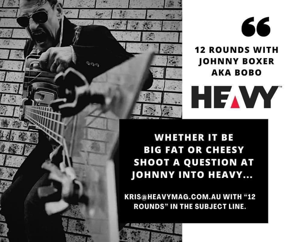 HEAVY REGULAR: “12 Rounds With JOHNNY BOXER” a.k.a BOBO #11 | HEAVY ...