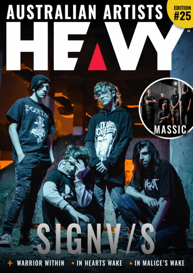 HEAVY AUSTRALIAN ARTISTS Digi-Mag Issue #25 | HEAVY Magazine