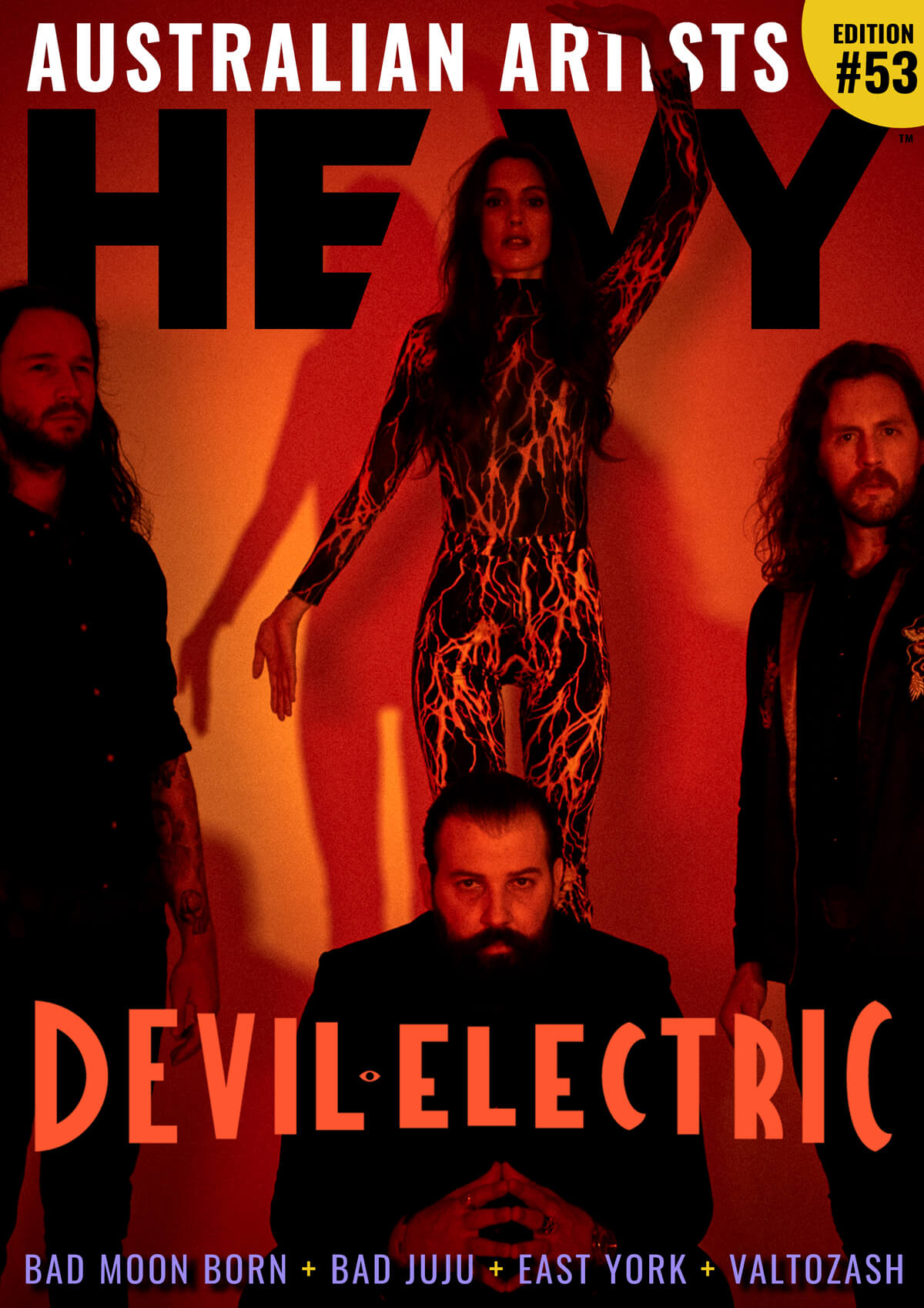 HEAVY AUSTRALIAN ARTISTS Digi-Mag Issue #53 | HEAVY Magazine