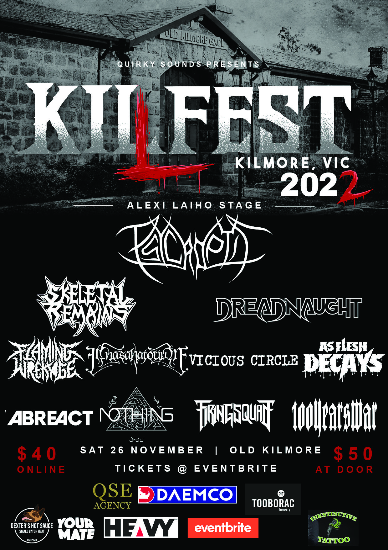 KILLFEST Date Announced, SKELETAL REMAINS Added To bill | HEAVY Magazine