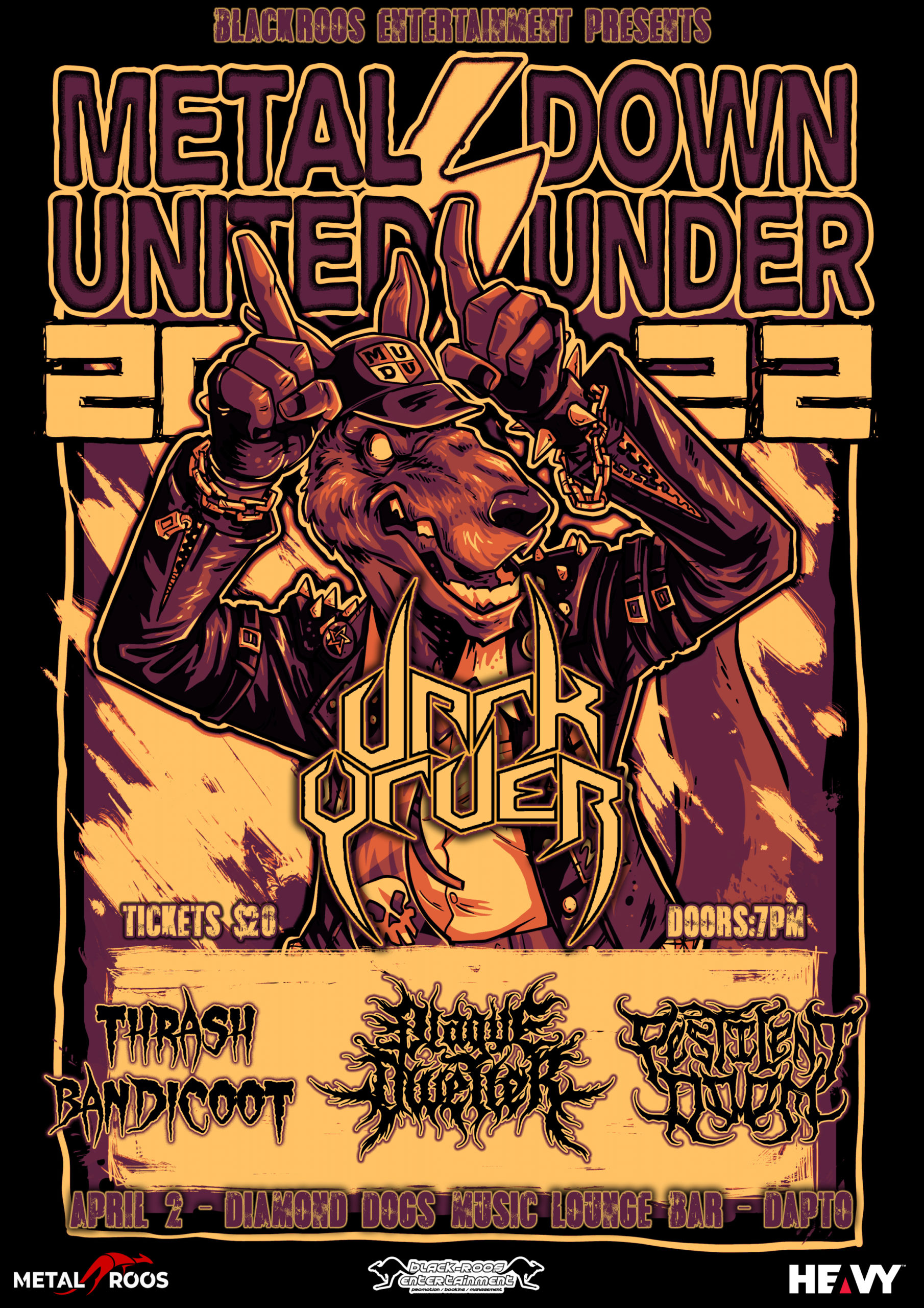 Behind The Scenes Of METAL UNITED DOWN UNDER With MICHAEL LUEDERS ...