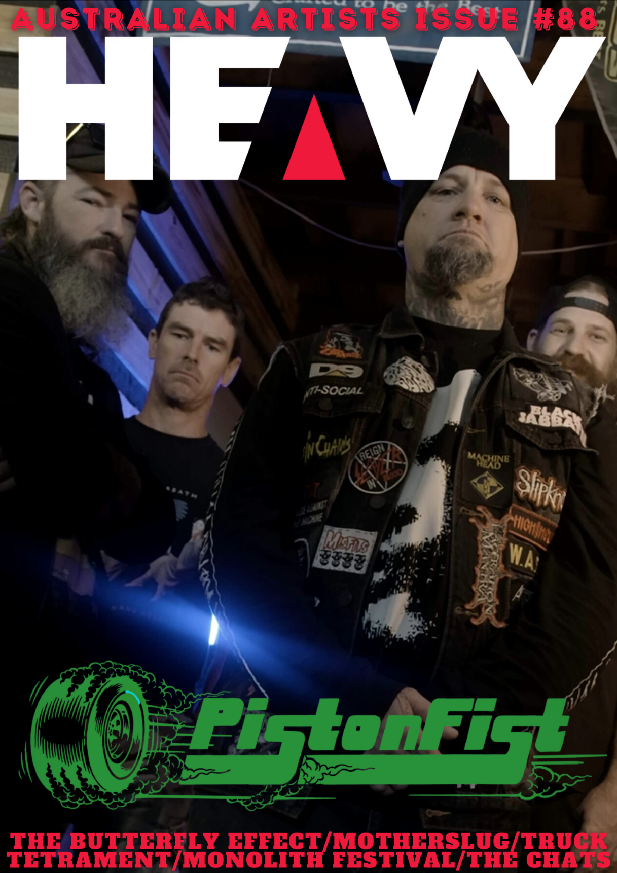 HEAVY AUSTRALIAN ARTISTS DIGI MAG ISSUE #88 | HEAVY Magazine