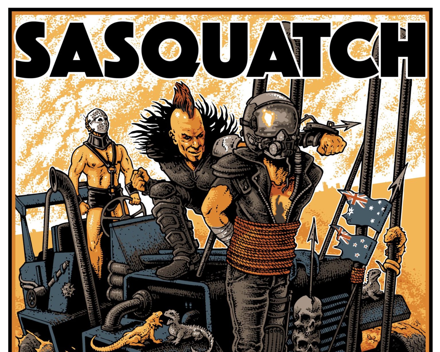 Stoner Rock Gods SASQUATCH Start Aussie Tour This Week | HEAVY Magazine