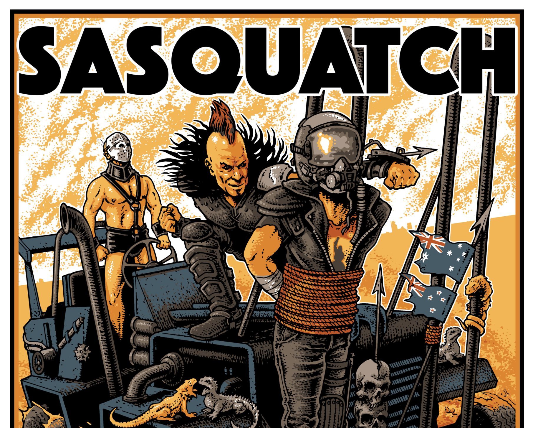 Stoner Rock Gods SASQUATCH Start Aussie Tour This Week | HEAVY Magazine