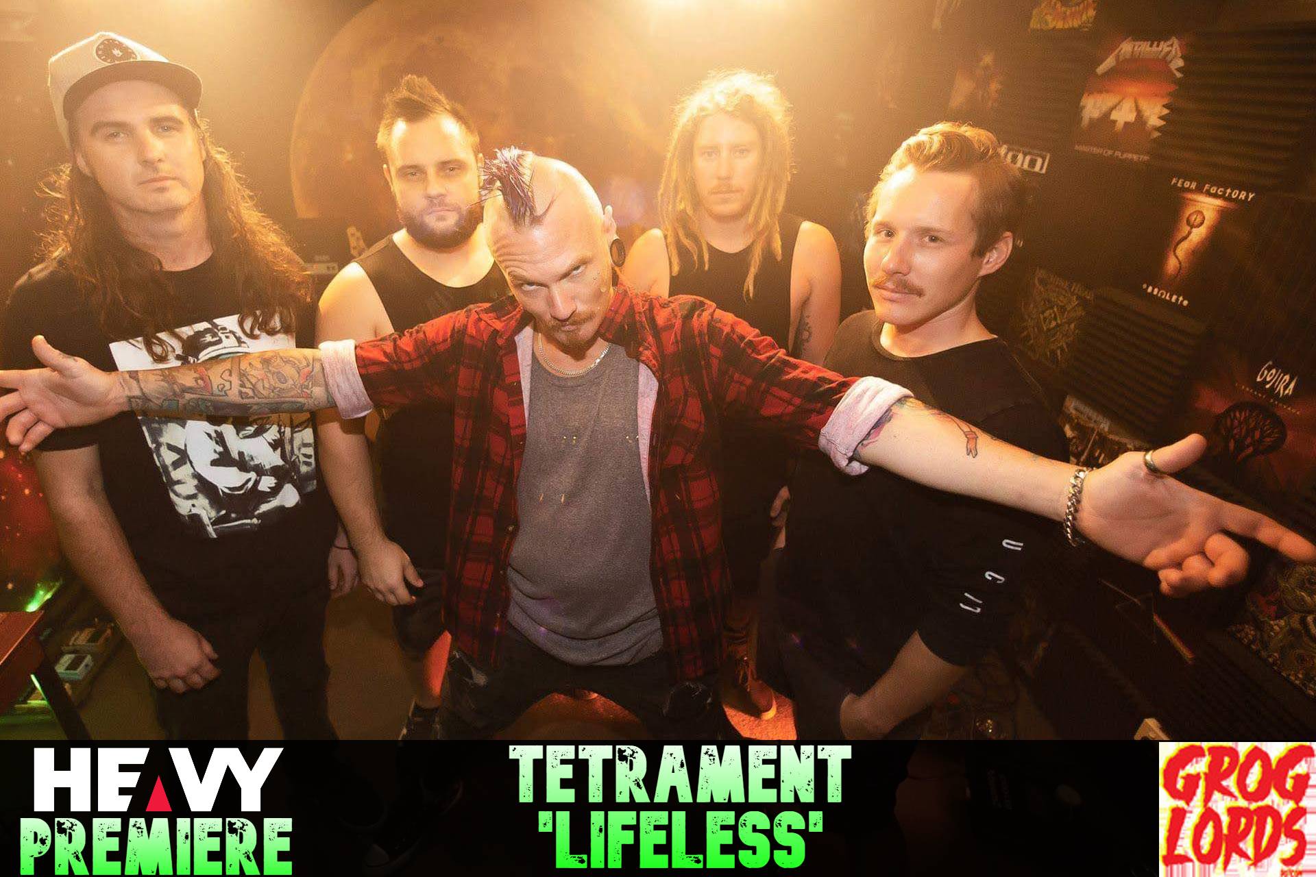 Premiere: TETRAMENT 'Lifeless' | HEAVY Magazine