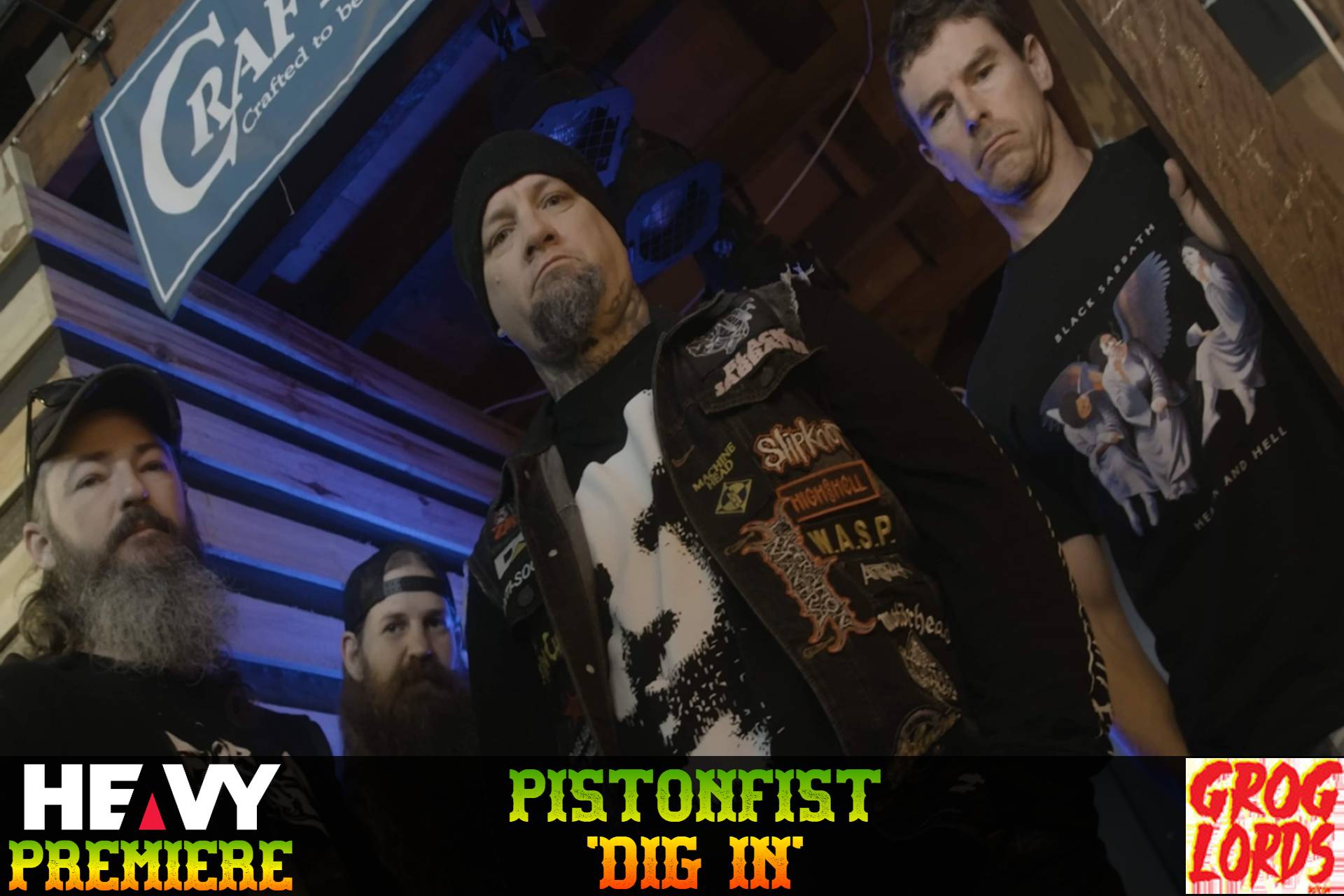 Premiere: PISTONFIST 'Dig In' | HEAVY Magazine
