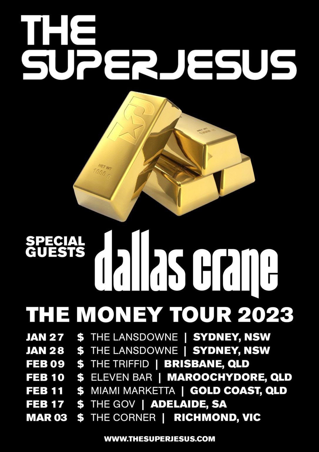 THE SUPERJESUS Announce Tour Dates | HEAVY Magazine
