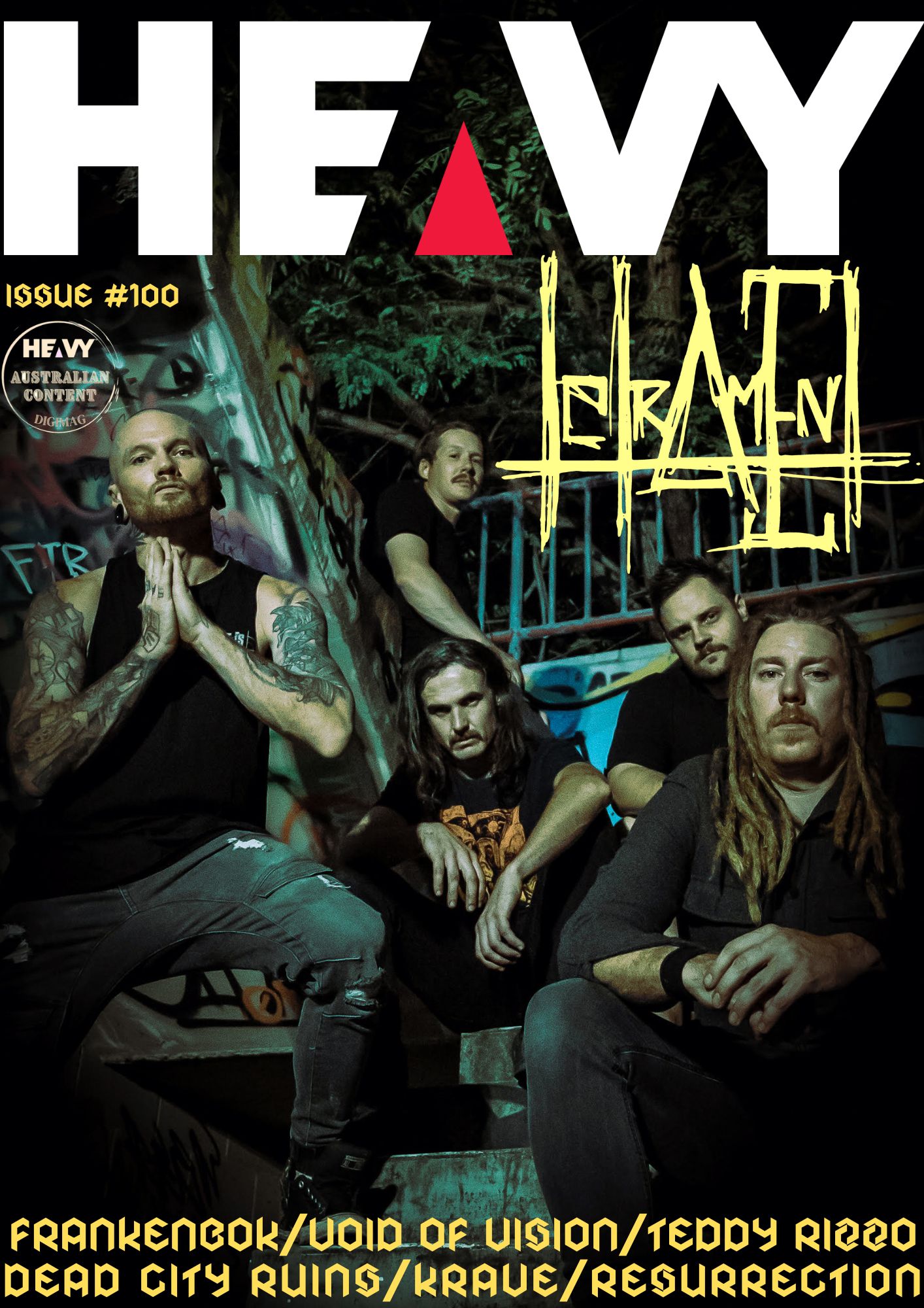 HEAVY AUSTRALIAN CONTENT DIGIMAG #100 | HEAVY Magazine