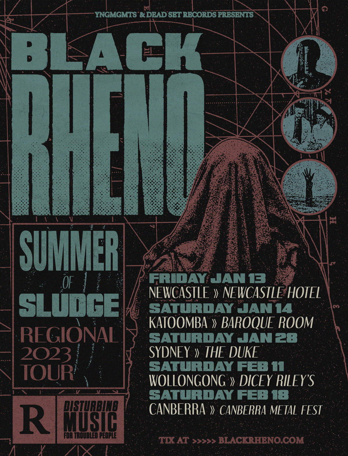 BLACK RHENO Announce SUMMER OF SLEDGE TOUR 2023 | HEAVY Magazine