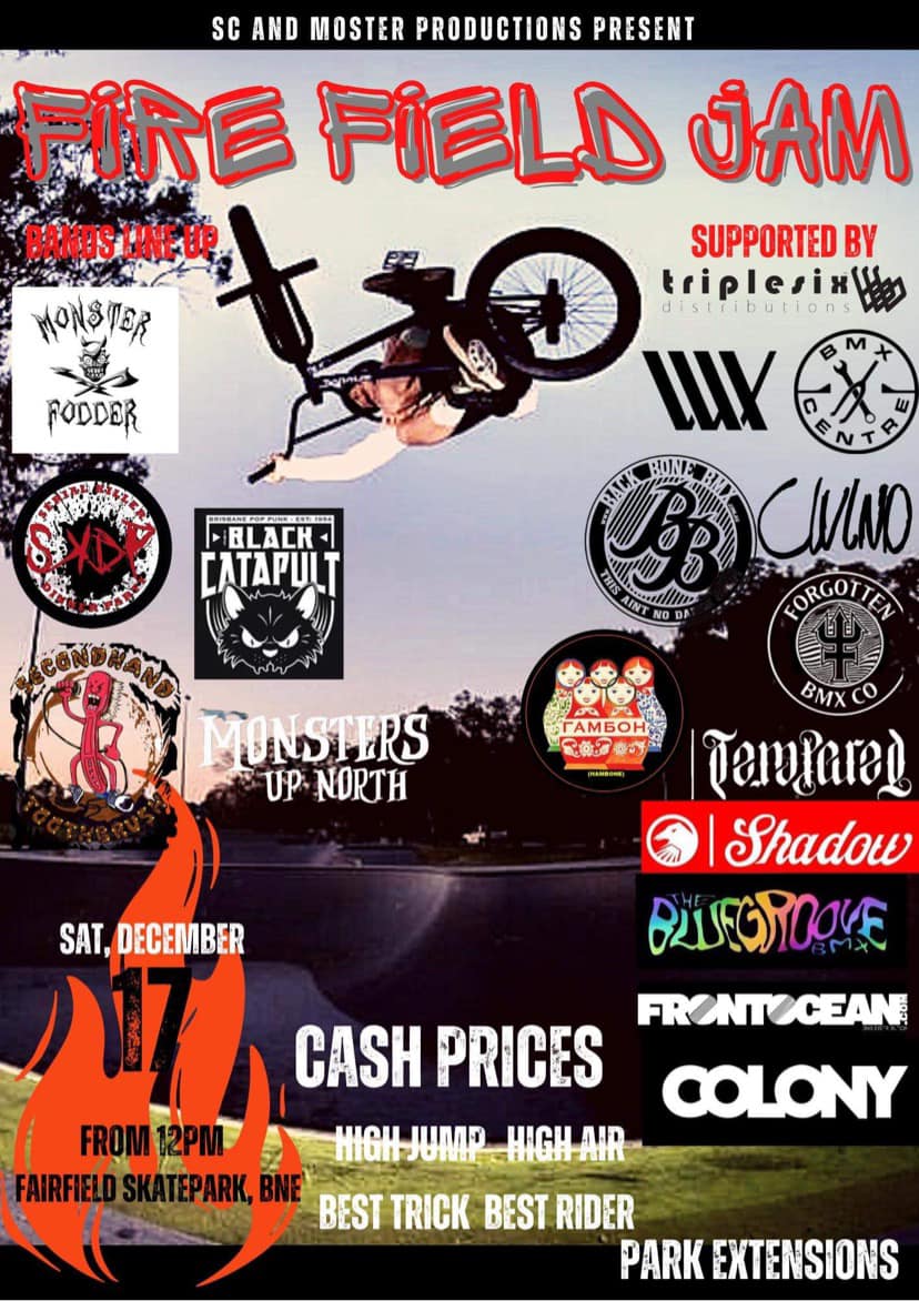 FIRE FIELD JAM Ft MONSTER FODDER, SERIAL KILLER DINNER PARTY & More Set ...