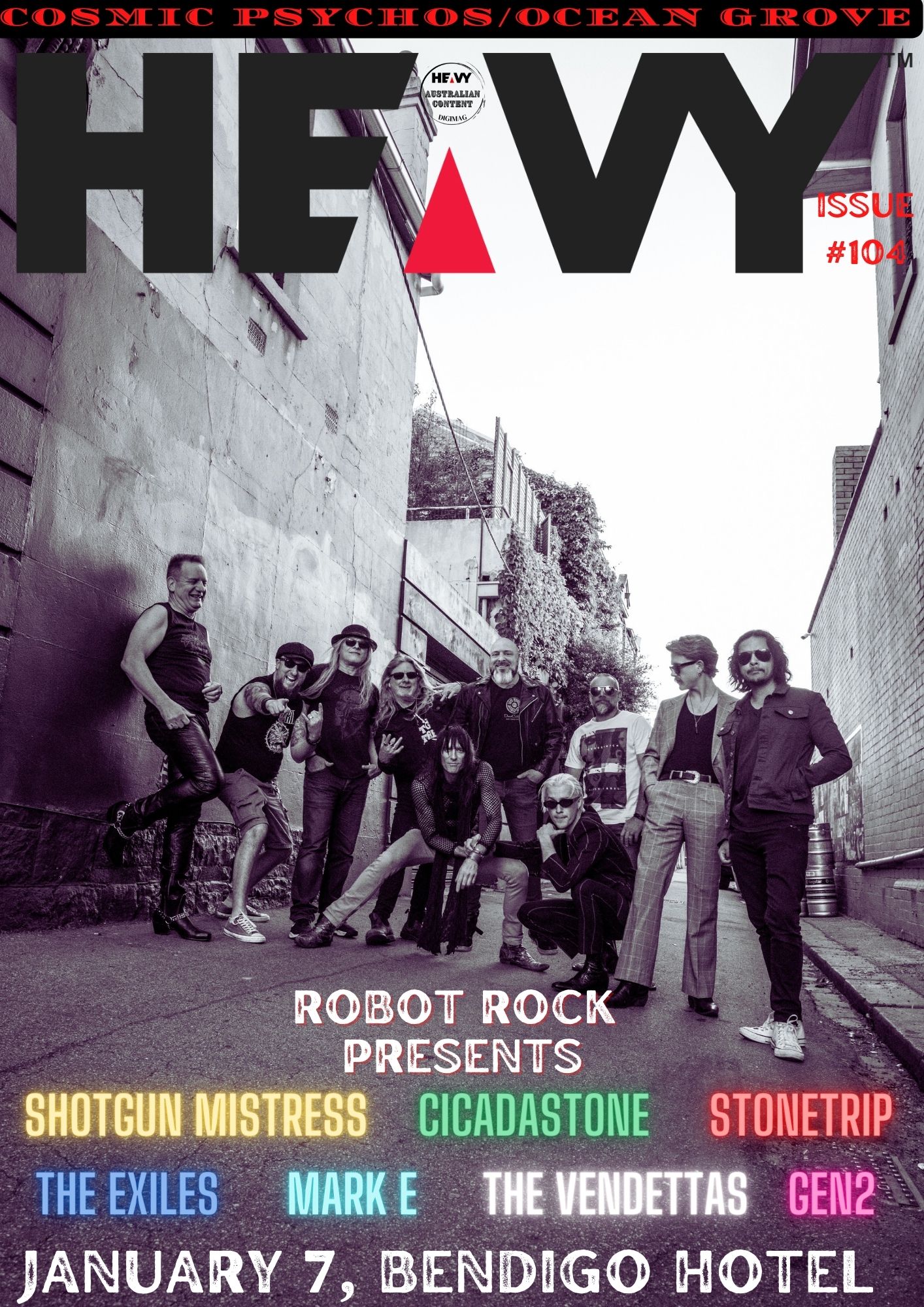 HEAVY AUSTRALIAN CONTENT DIGIMAG #104 | HEAVY Magazine