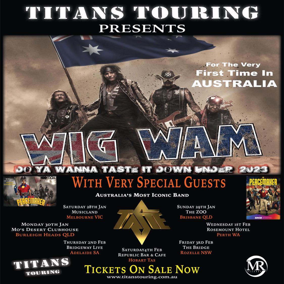 WIG WAM To Tour Australia For The First Time EVER Early 2023 | HEAVY ...
