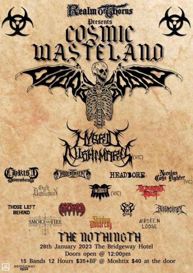 COSMIC WASTELAND To Hit S.A This Weekend | HEAVY Magazine