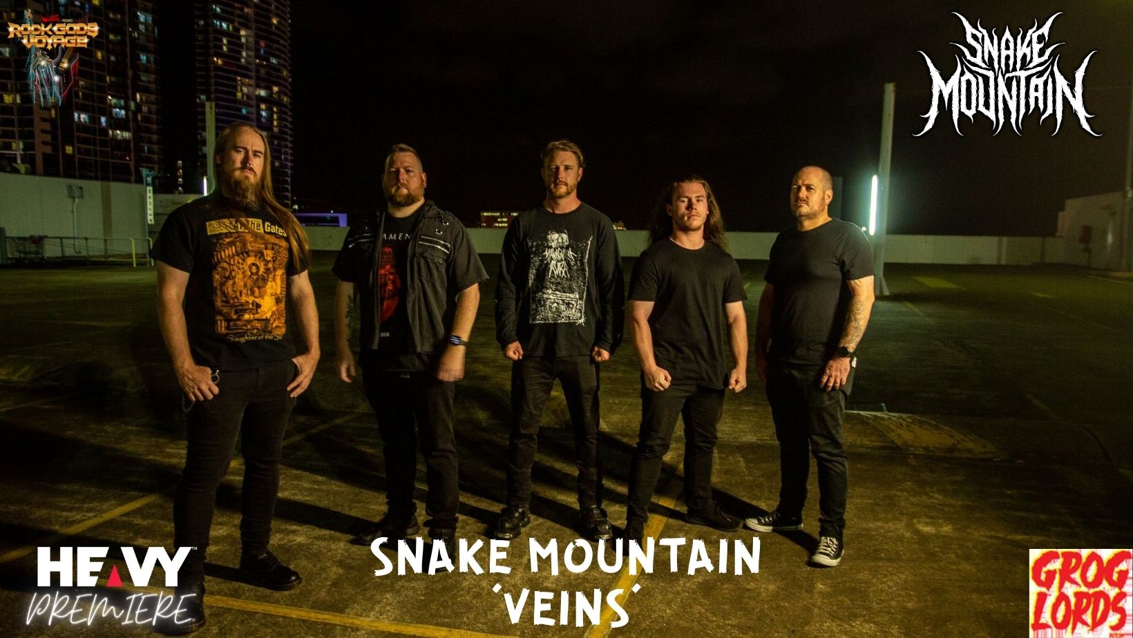 Premiere: SNAKE MOUNTAIN 'Veins' | HEAVY Magazine