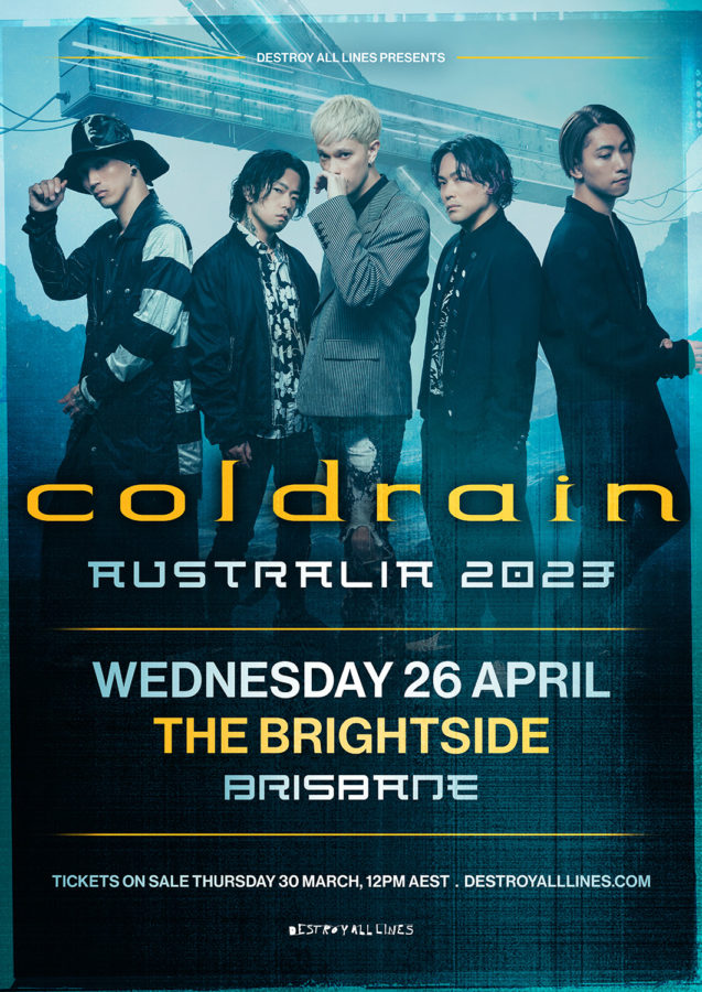 COLDRAIN Announce Brisbane Side Show | HEAVY Magazine