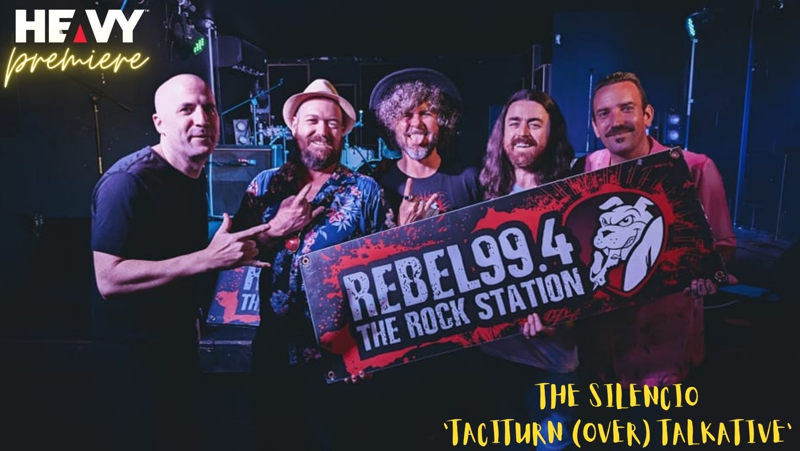 Premiere: THE SILENCIO 'Taciturn (Over) Talkative | HEAVY Magazine