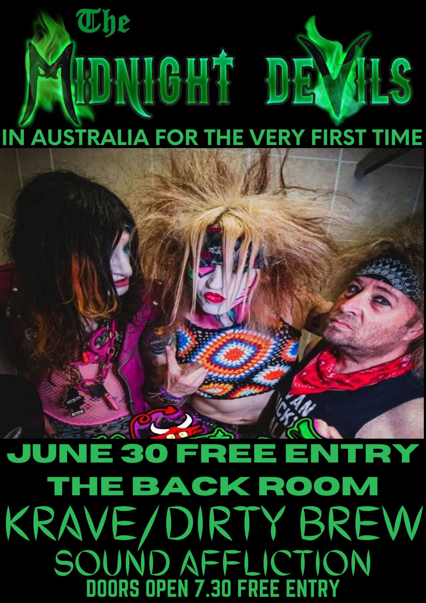 THE MIDNIGHT DEVILS Announce Surprise Brisbane Show | HEAVY Magazine