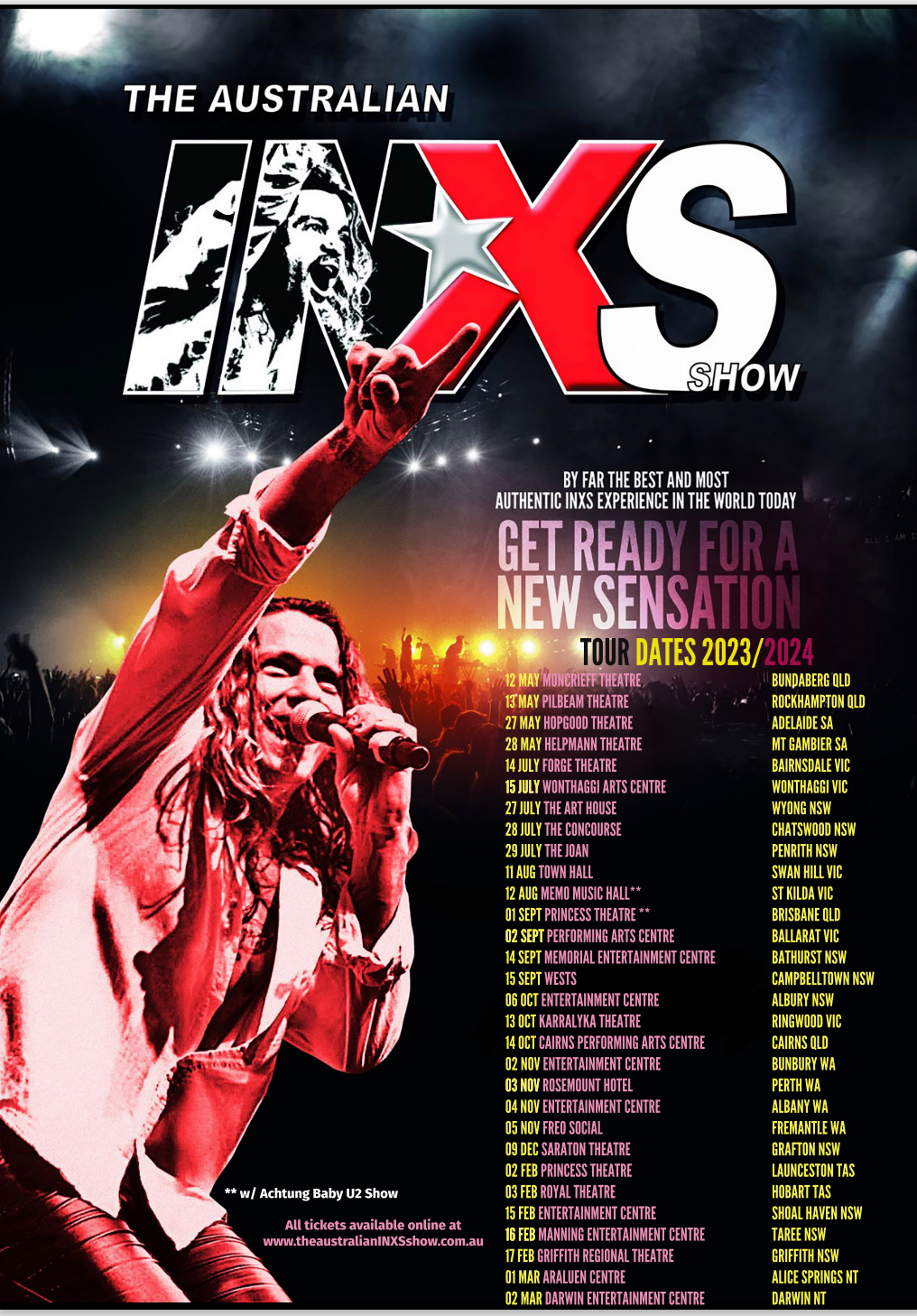 AUSTRALIAN INXS SHOW Announces 30 Date Run Of Shows | HEAVY Magazine
