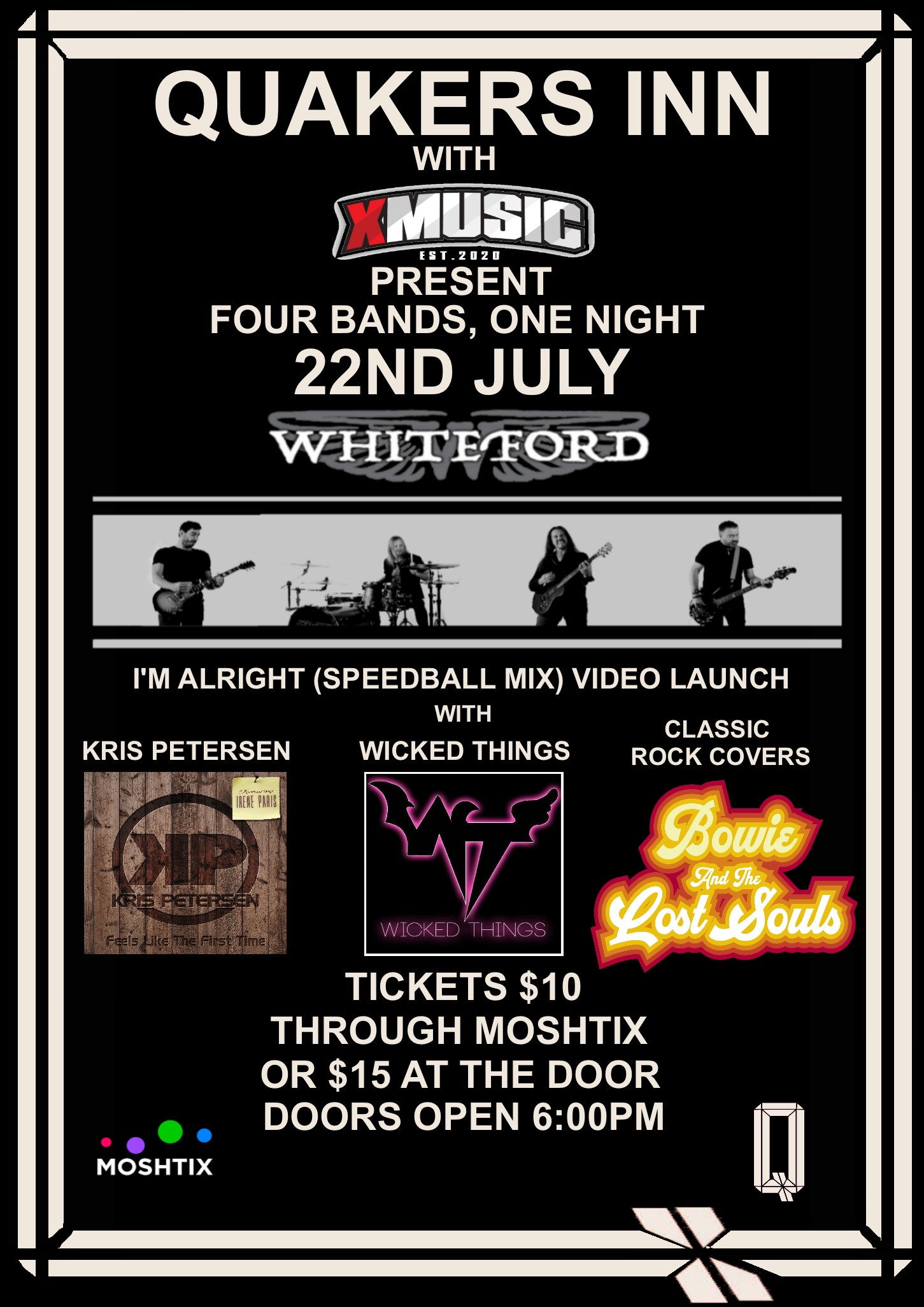 XMUSIC Launch First Music Showcase Event With WHITEFORD, WICKED THINGS ...
