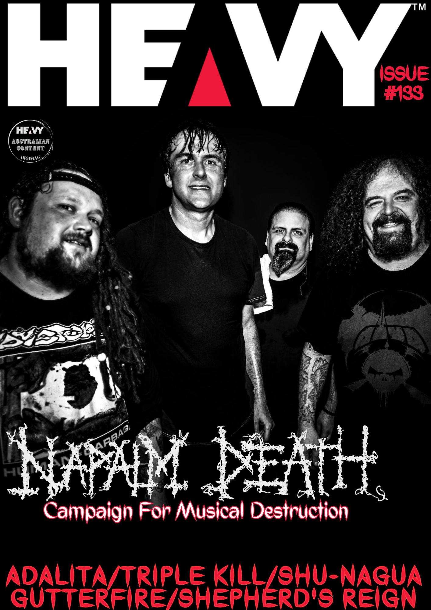 HEAVY AUSTRALIAN CONTENT DIGIMAG #133 | HEAVY Magazine
