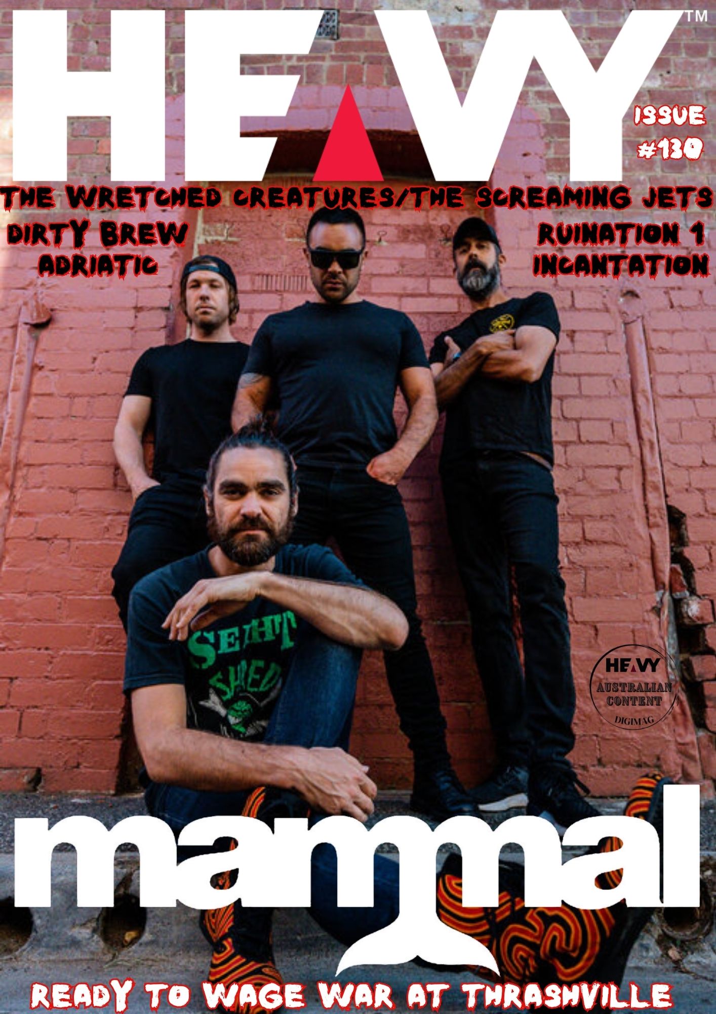 HEAVY AUSTRALIAN CONTENT DIGIMAG #130 | HEAVY Magazine