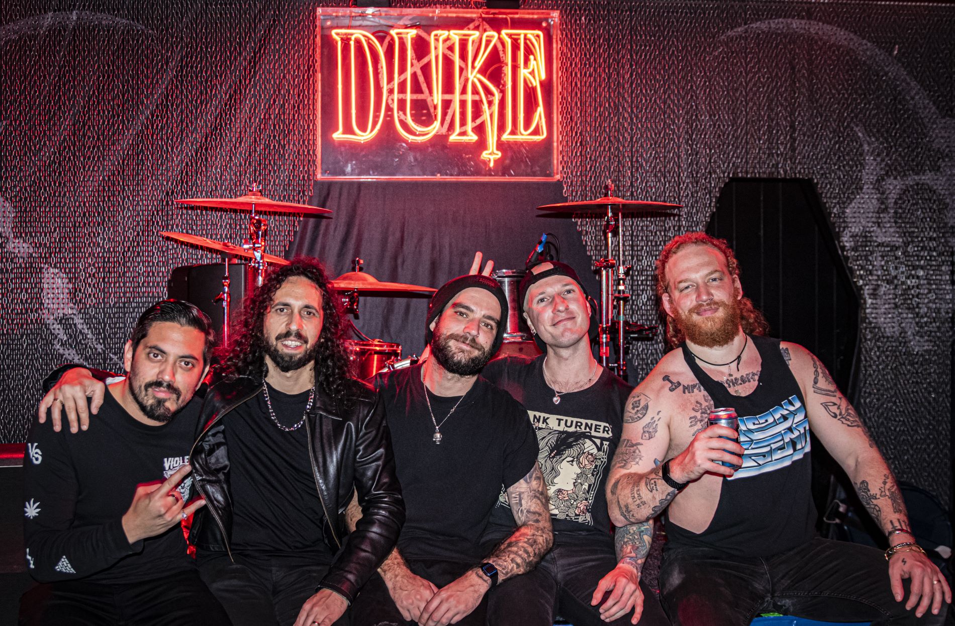 THE DUKE OF ENMORE Drums Up Live Band Karaoke | HEAVY Magazine