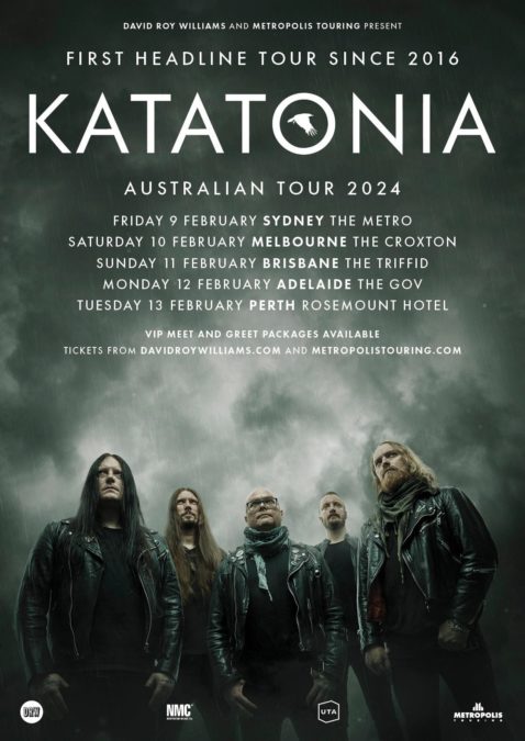 KATATONIA Announce 2024 Australian Tour | HEAVY Magazine