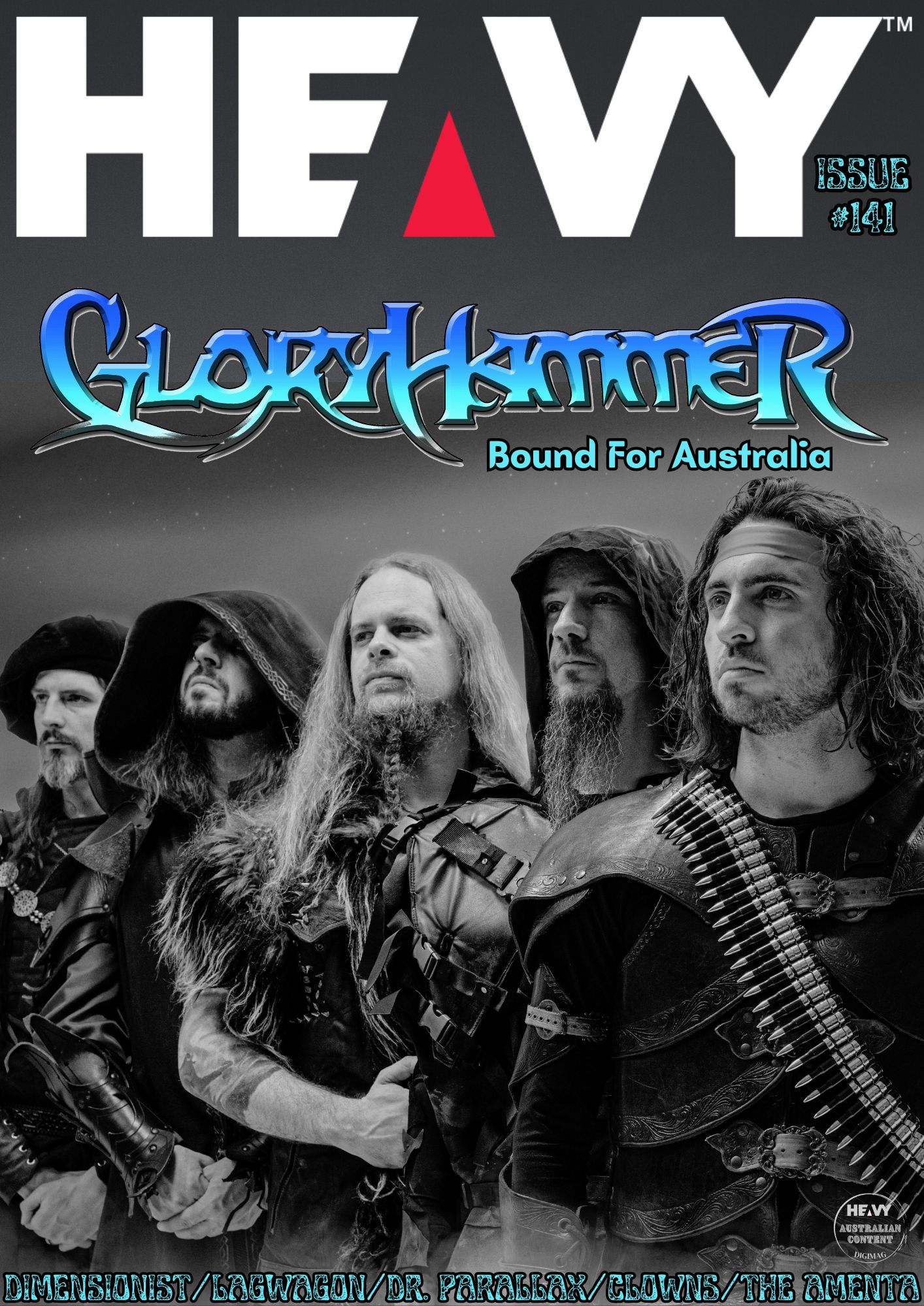 HEAVY AUSTRALIAN CONTENT DIGIMAG #141 | HEAVY Magazine