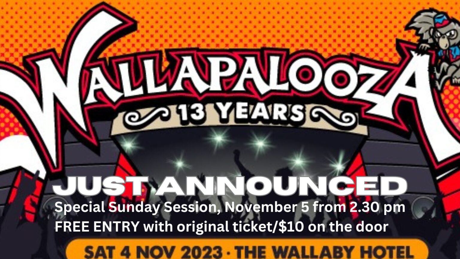 WALLAPALOOZA Keeps The Party Alive With Sunday Session At The WALLABY ...
