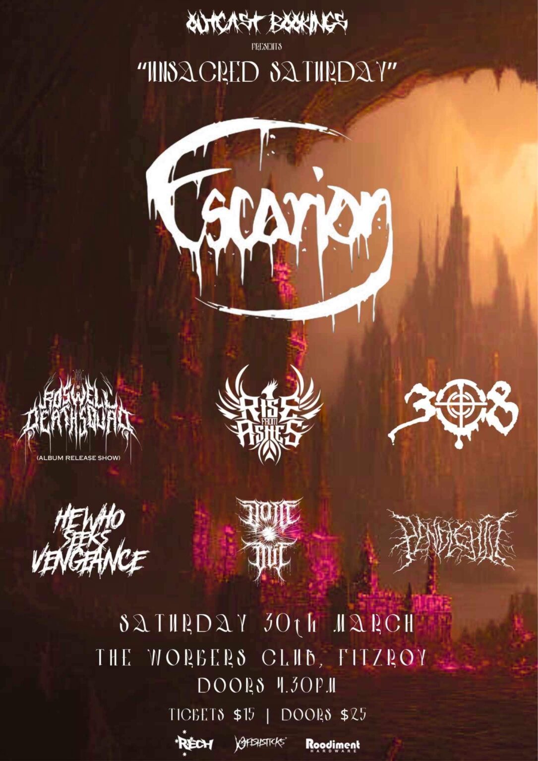 ROSWELL DEATHSQUAD Announce Melbourne Album Launch Show | HEAVY Magazine