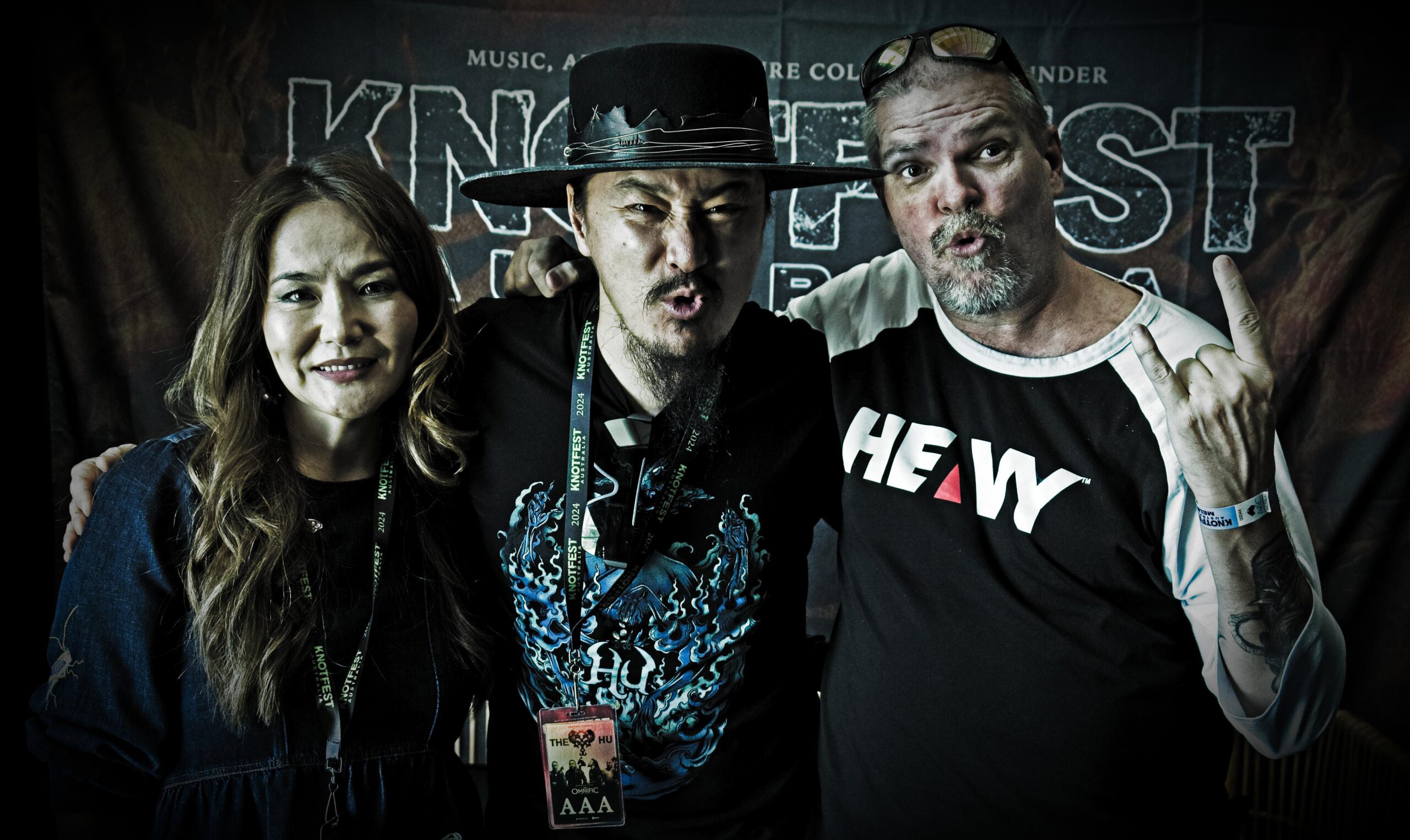 Backstage Hangs With THE HU At KNOTFEST MELBOURNE 2024 | HEAVY Magazine