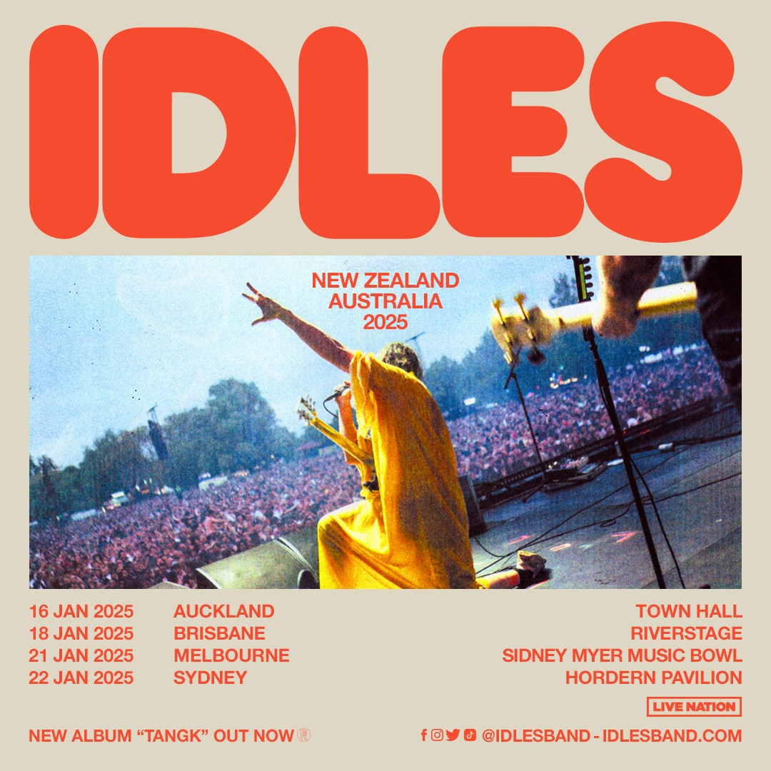 IDLES Announce January 2025 Australian Tour | HEAVY Magazine