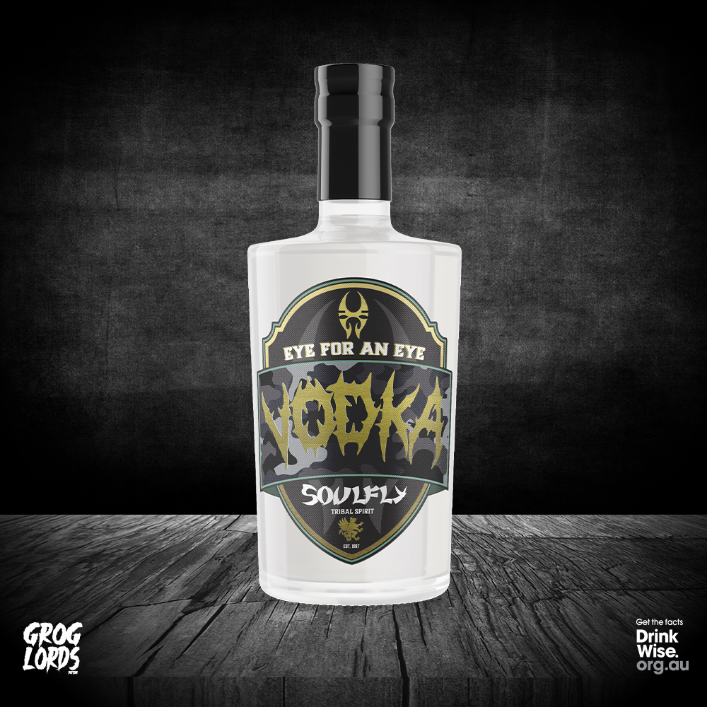 GROGLORDS Bring You SOULFLY EYE FOR AN EYE VODKA | HEAVY Magazine