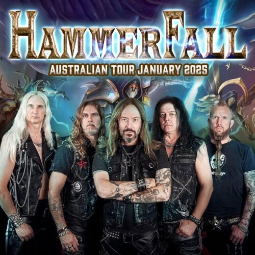 HAMMERFALL Australian Tour Exclusive Interview With OSCAR DRONJAK ...