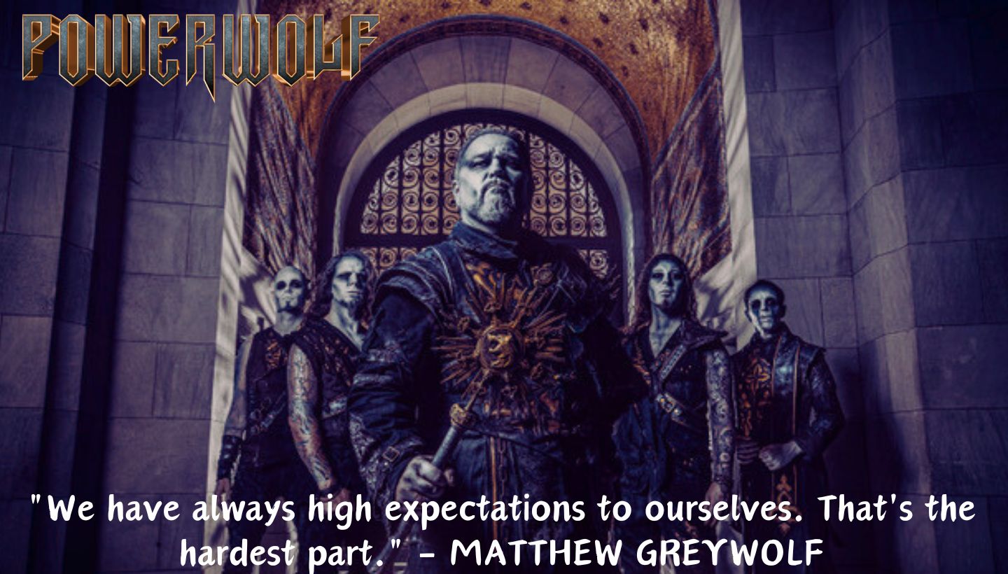 Divine Wickedness With MATTHEW GREYWOLF From POWERWOLF | HEAVY Magazine