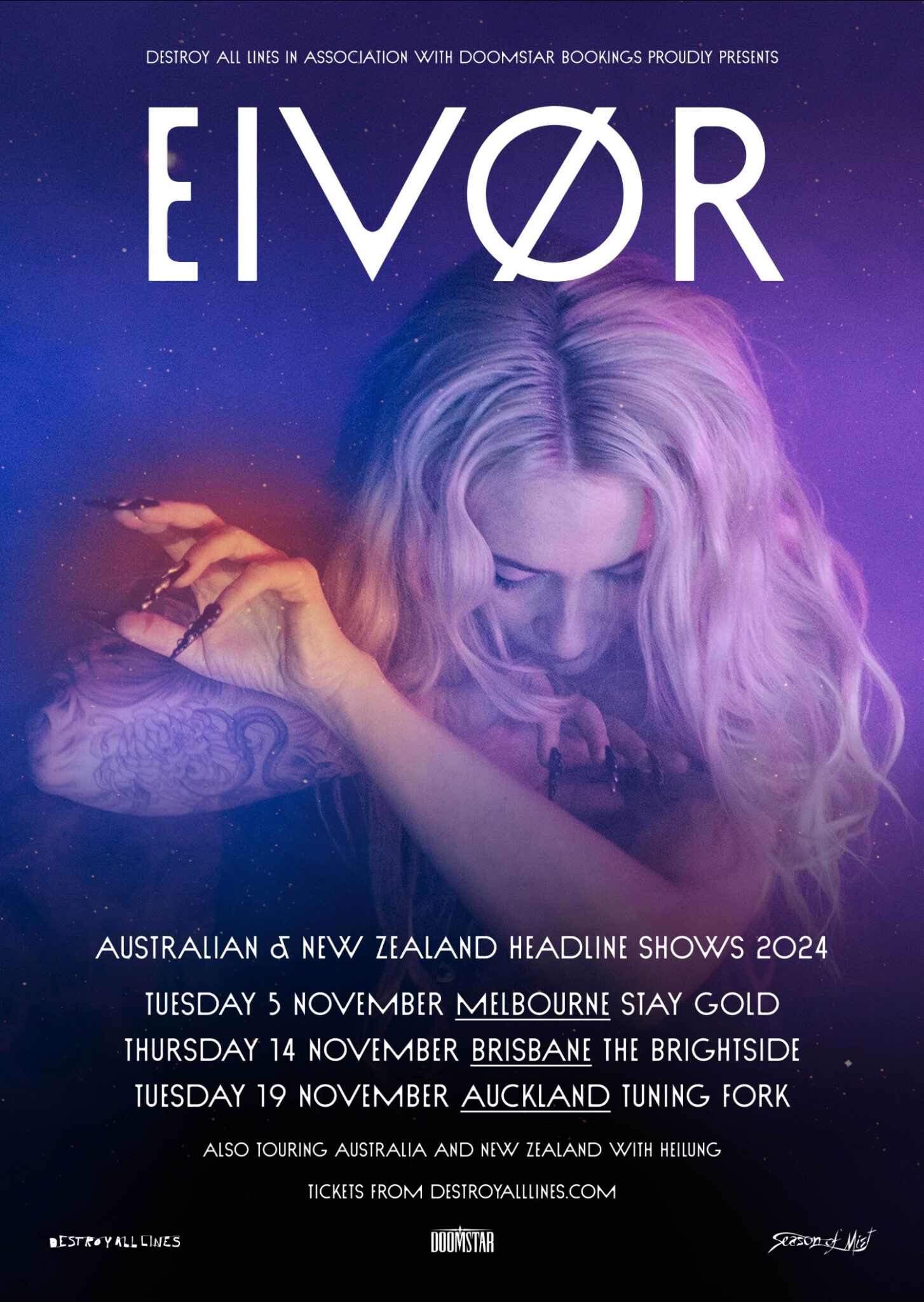 EIVOR Announces Australian Shows | HEAVY Magazine