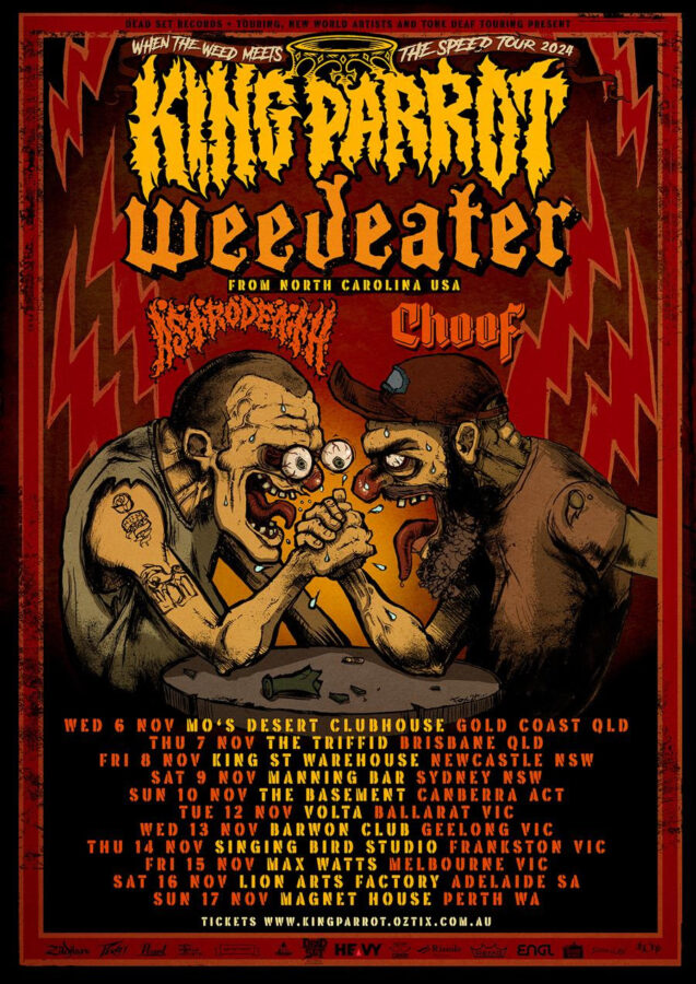 KING PARROT Announce Tour Alongside WEEDEATER | HEAVY Magazine