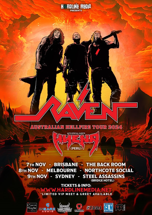 RAVEN Announce Australian Tour | HEAVY Magazine
