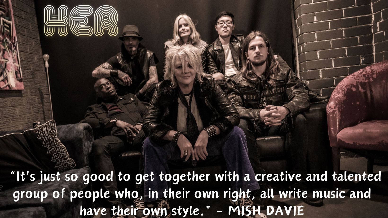 Rivers Of Rock With MISH DAVIE & JEROME SMITH From HER | HEAVY Magazine