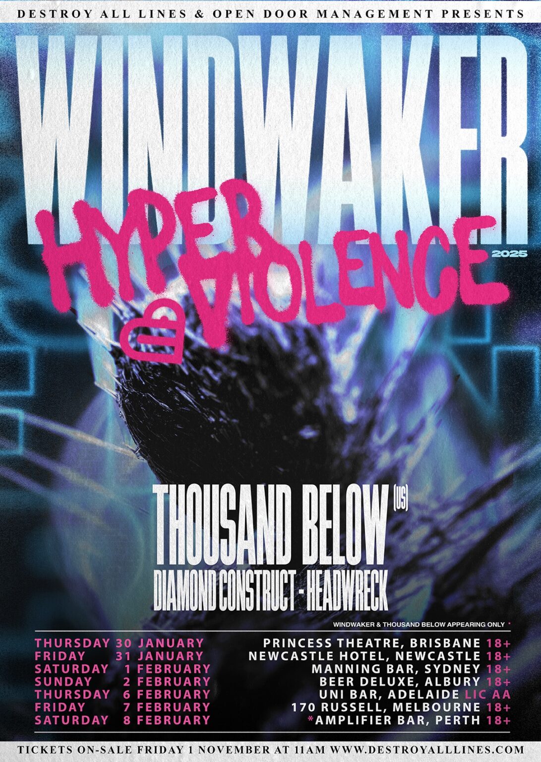 WINDWAKER Announce Hyperviolence Australian Tour | HEAVY Magazine