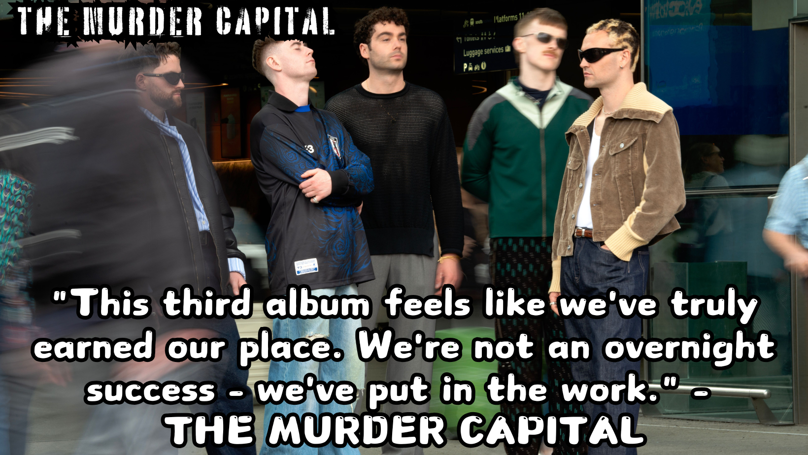 From The Heart Of THE MURDER CAPITAL: GABRIEL BLAKE Talks Touring ...